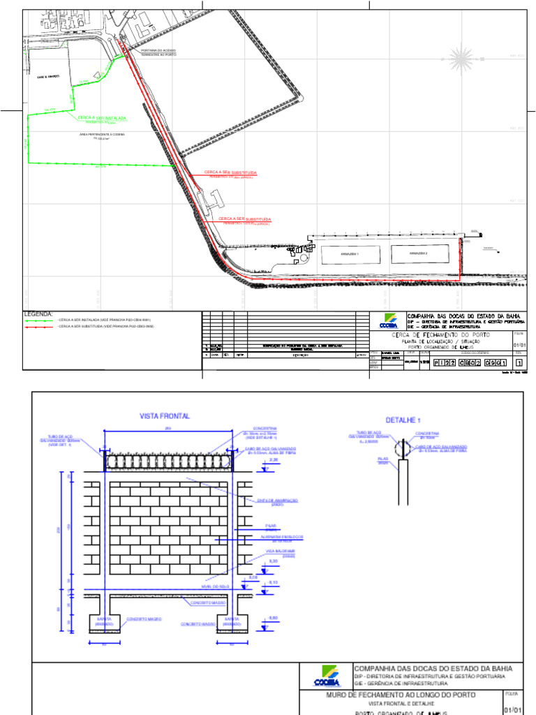 ANEXO C - PEÇAS GRAFICAS - rv1 | PDF | Engenharia Civil | Fio (metal)