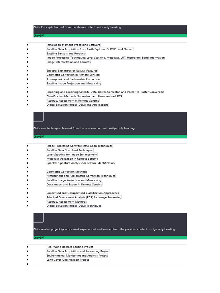Skill Course Learning Record | PDF | Remote Sensing | Geographic Information System