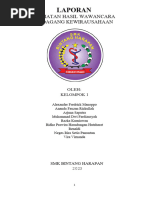 Laporan Hasil Wawancara Umkm | PDF