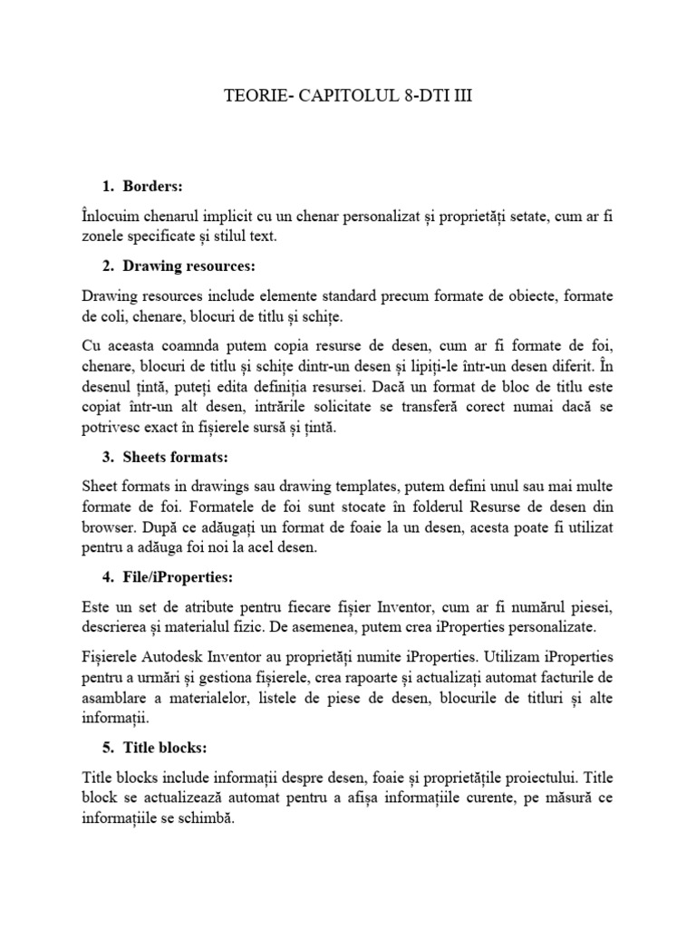 Teorie Curs 8 DTI III | PDF