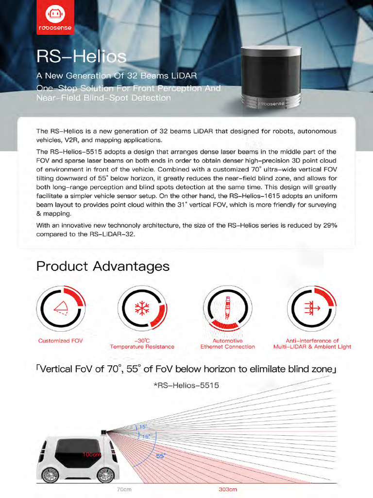 RS Helios Datasheet EN | PDF