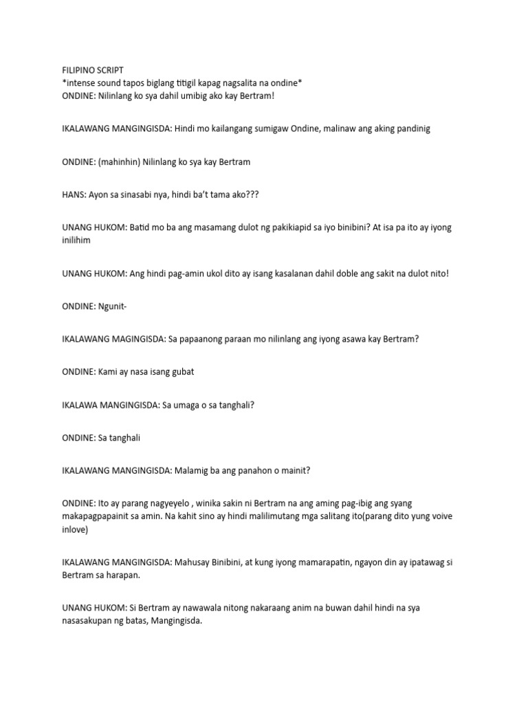 Filipino Script | PDF