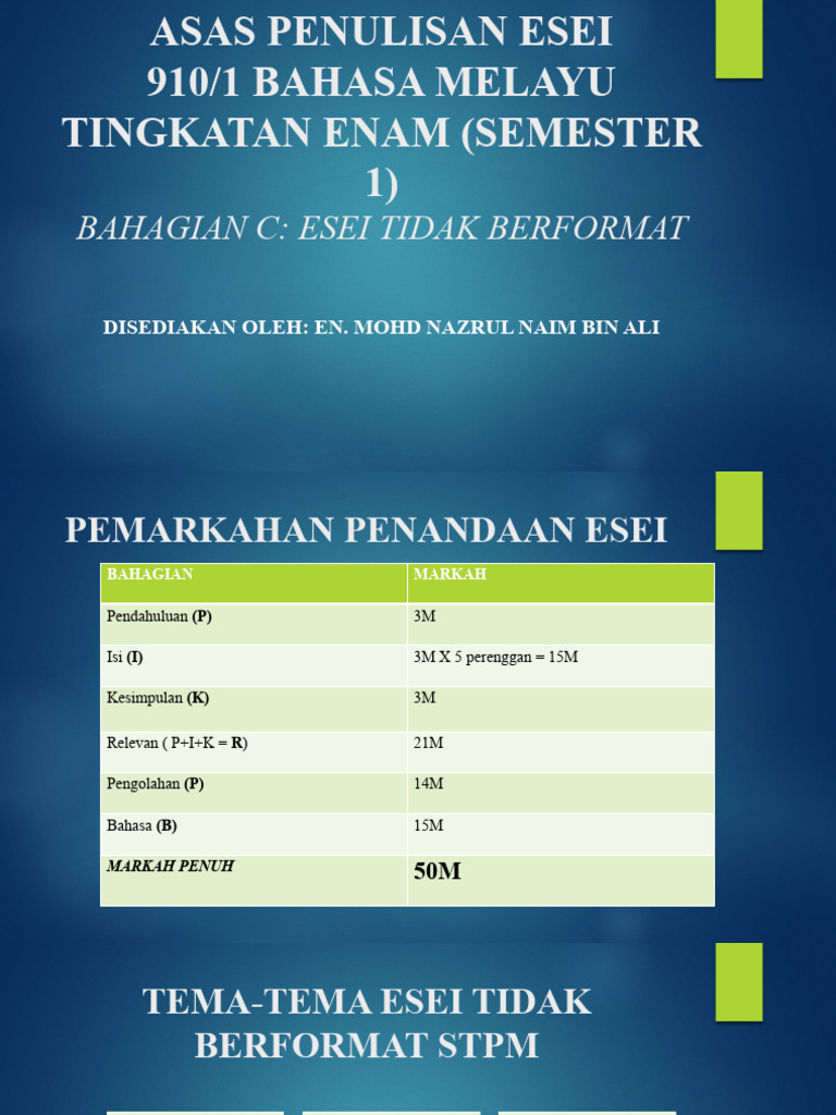 Asas Penulisan Esei | PDF