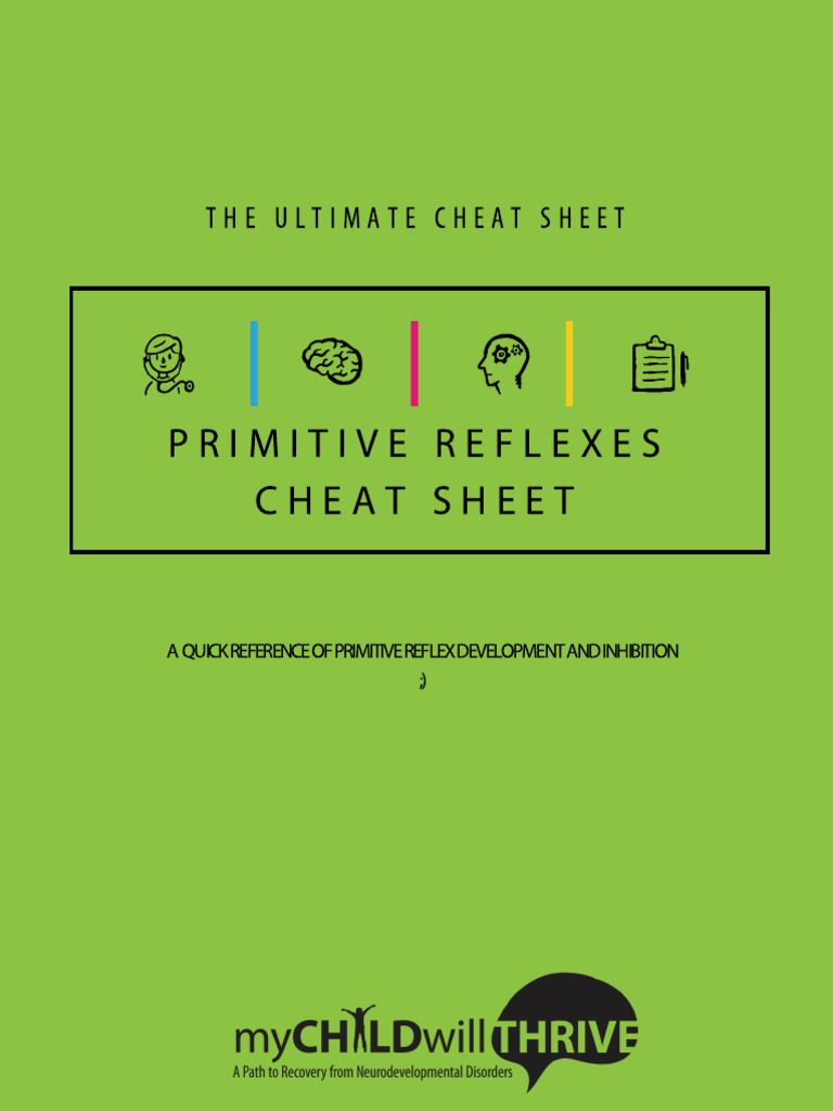 Primitive Reflexes Cheat Sheet Final | PDF | Anatomical Terms Of Motion ...