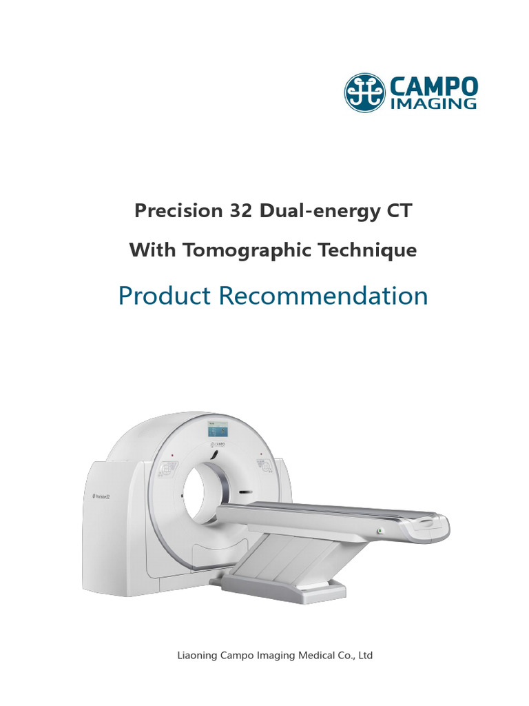 Precision 32 CT Product Recommendation, Campo Imaging | PDF | Ct Scan ...