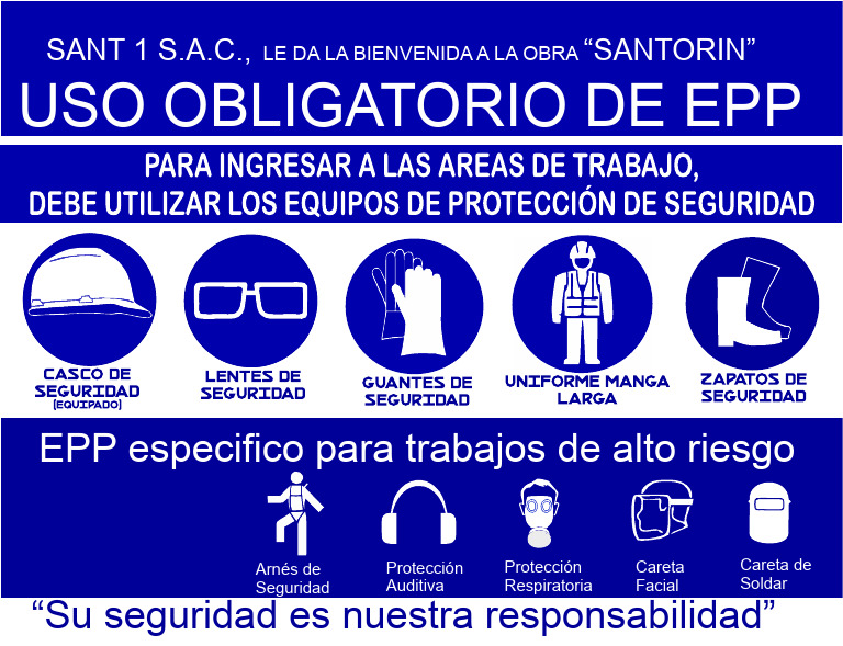 Uso Obligatorio de Epp Actualizado | PDF