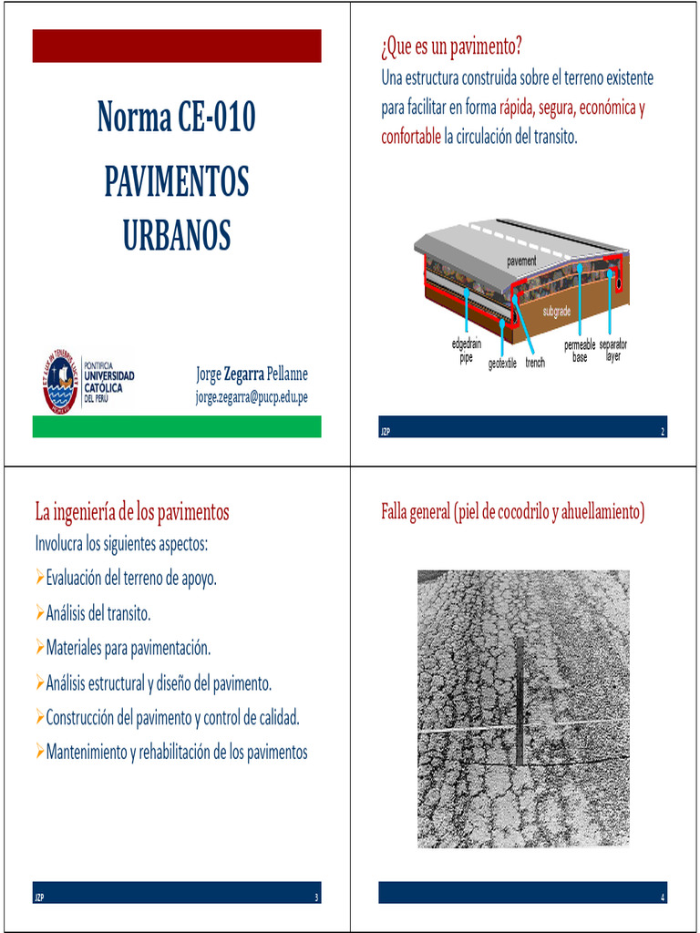 P01 JZP RNC Ce010 | PDF | Calle | Hormigón