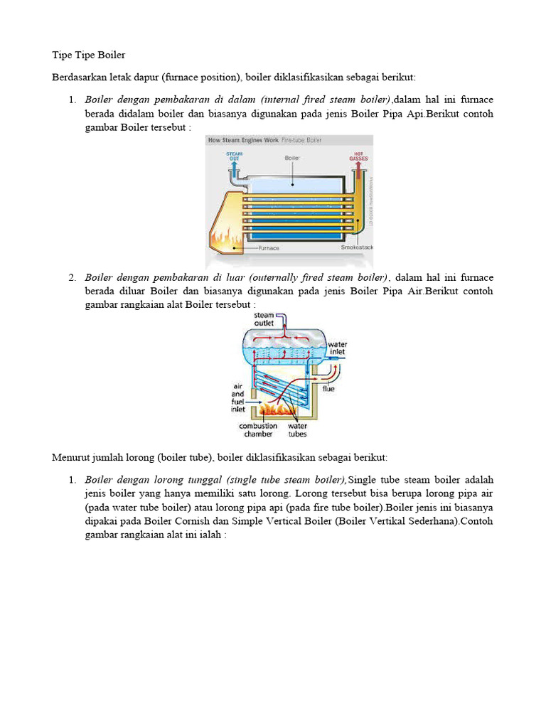 Tipe Tipe Boiler (3-4) | PDF | Griya & Taman | Seni