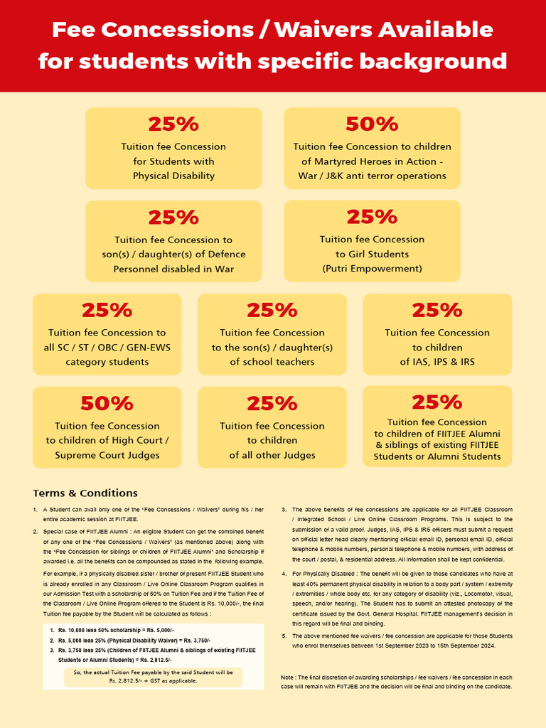 Fee Concession | Download Free PDF | Justice | Crime & Violence