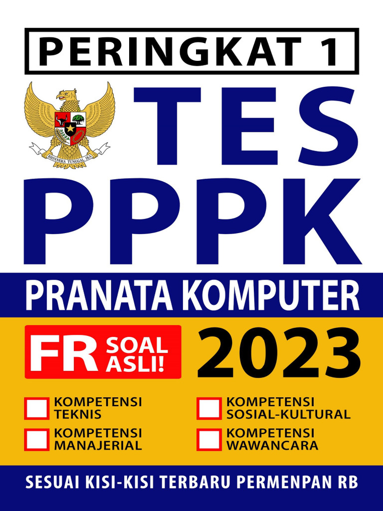 PPPK 2023 - Pranata Komputer 2023 | PDF