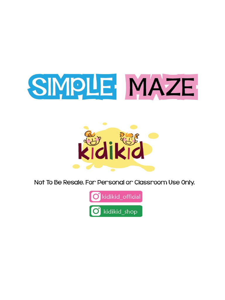 Simple Maze 1 | PDF