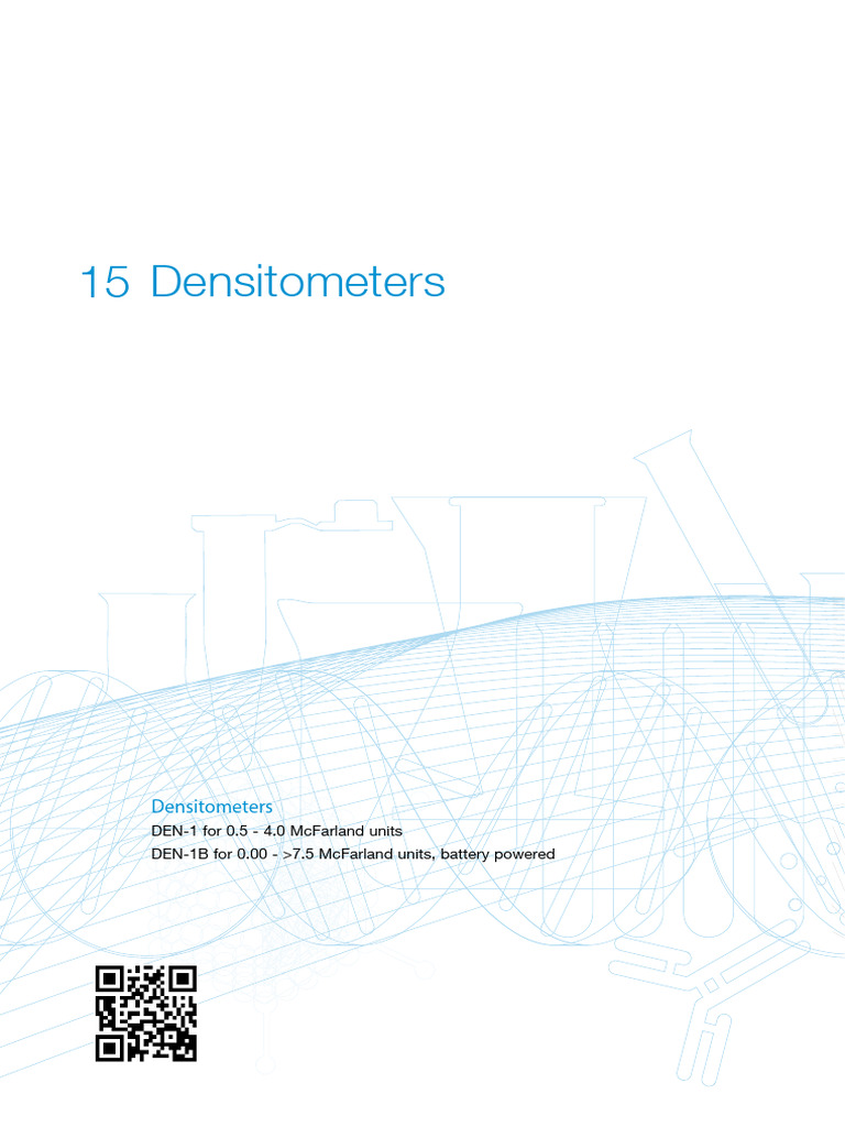 Mcfarland Densitometer | PDF | Calibration | Chemistry