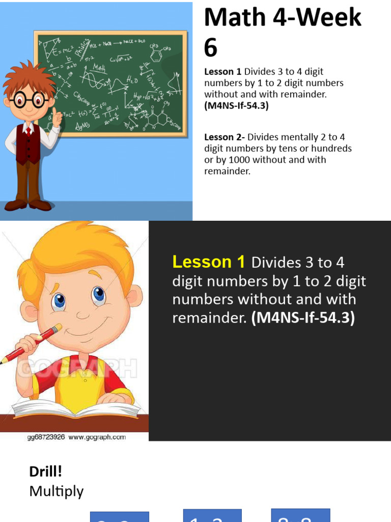 Math 4-Week 6 | PDF | Division (Mathematics) | Abstract Algebra