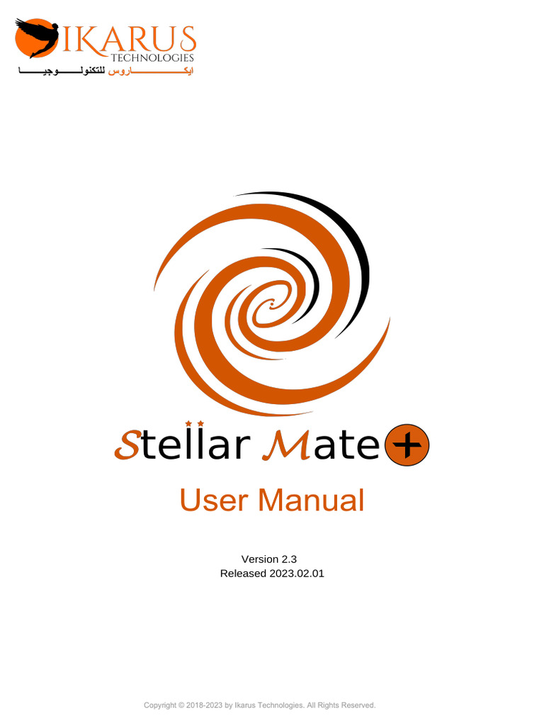 Stellarmate Plus Manual | PDF | Tablet Computer | Mobile App