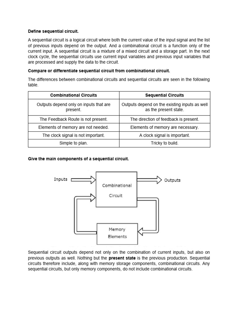 Sequential Circuit Assignment | PDF | Logic Gate | Electrical Engineering