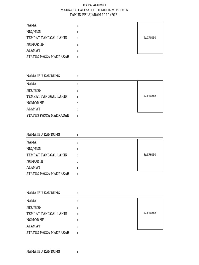Data Alumni 2020 2021 | PDF