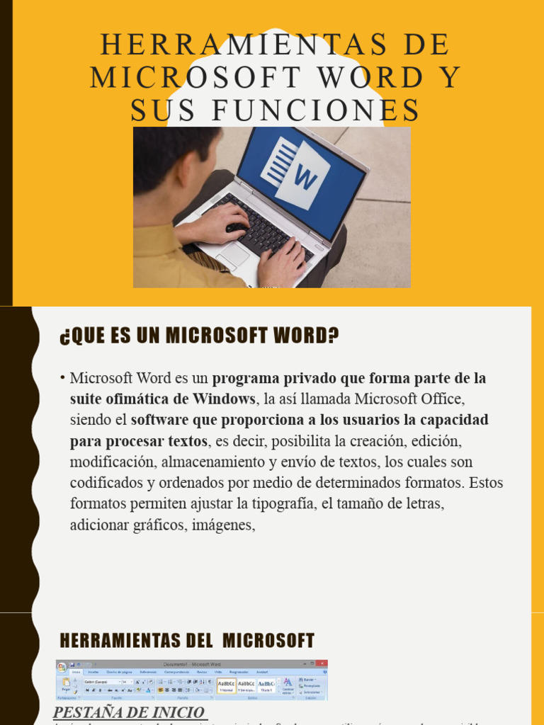 Herramientas de Microsoft Word y Sus Funciones | PDF | Microsoft Word | Microsoft