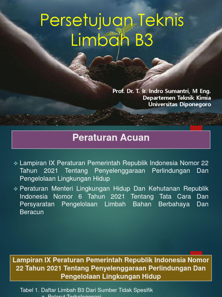 Resume Teknis Pengerjaan Pertek LB3 | PDF