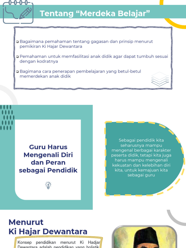 Konsep Merdeka Belajar Dewantara | PDF | Karier & Perkembangan