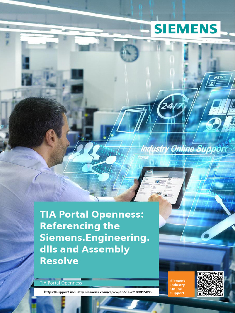 TIA Portal Openness Assembly Resolve Guide | PDF | Legal Liability ...