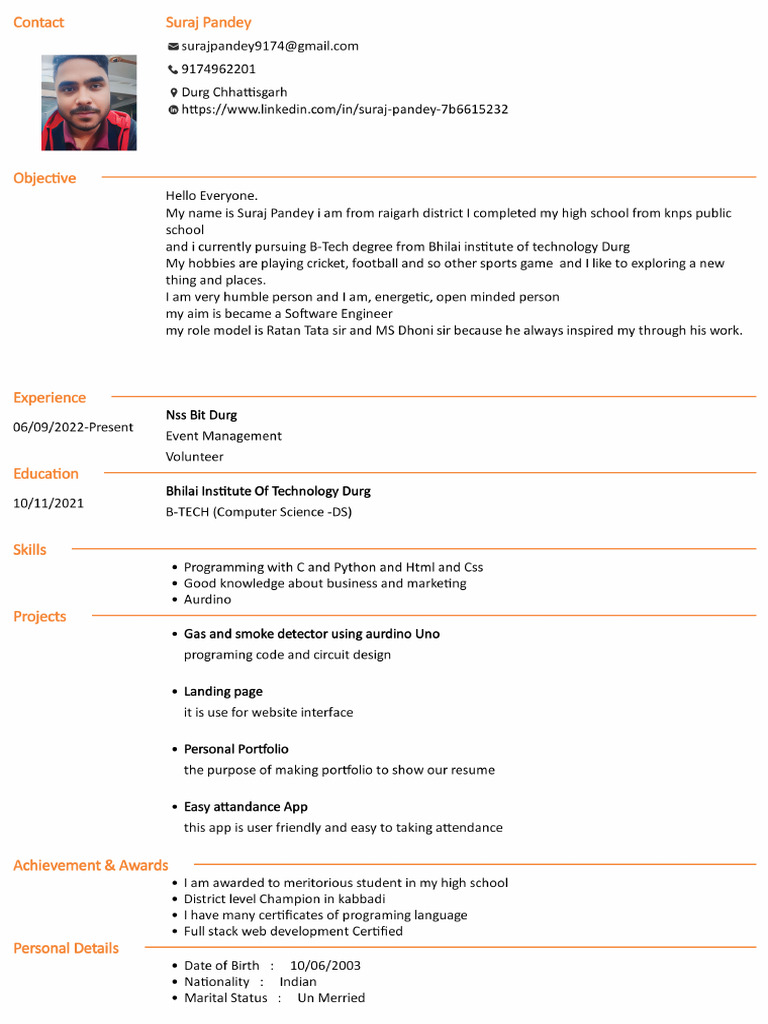 My Resume1 | PDF
