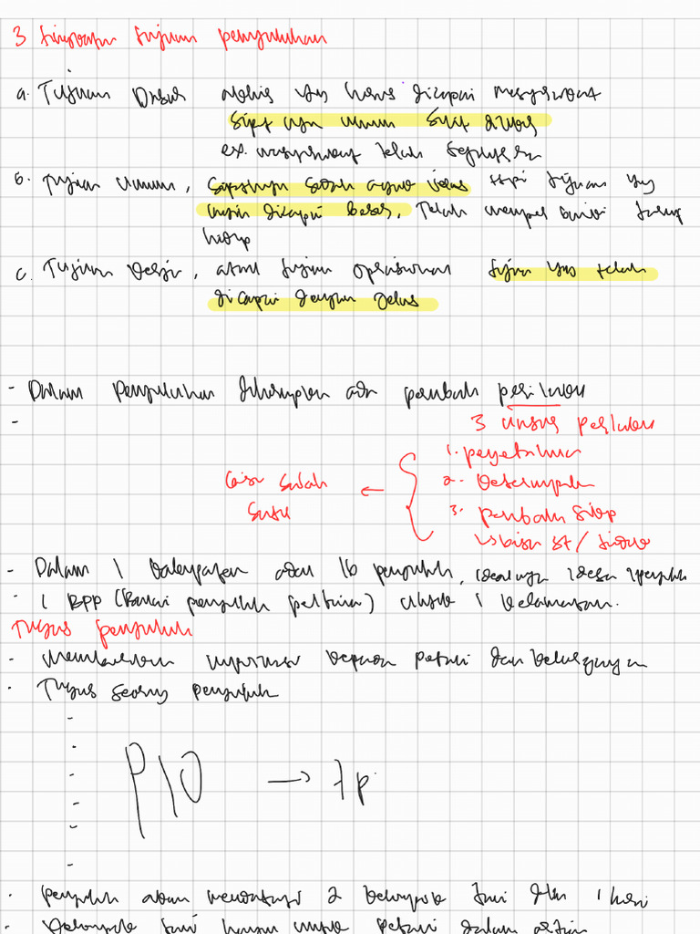 Catatan Kuliah | PDF