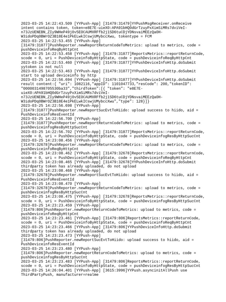 Pushsvc Log | PDF | Web Development | Software Development Pushsvc Log | PDF | Web Development | Software Development