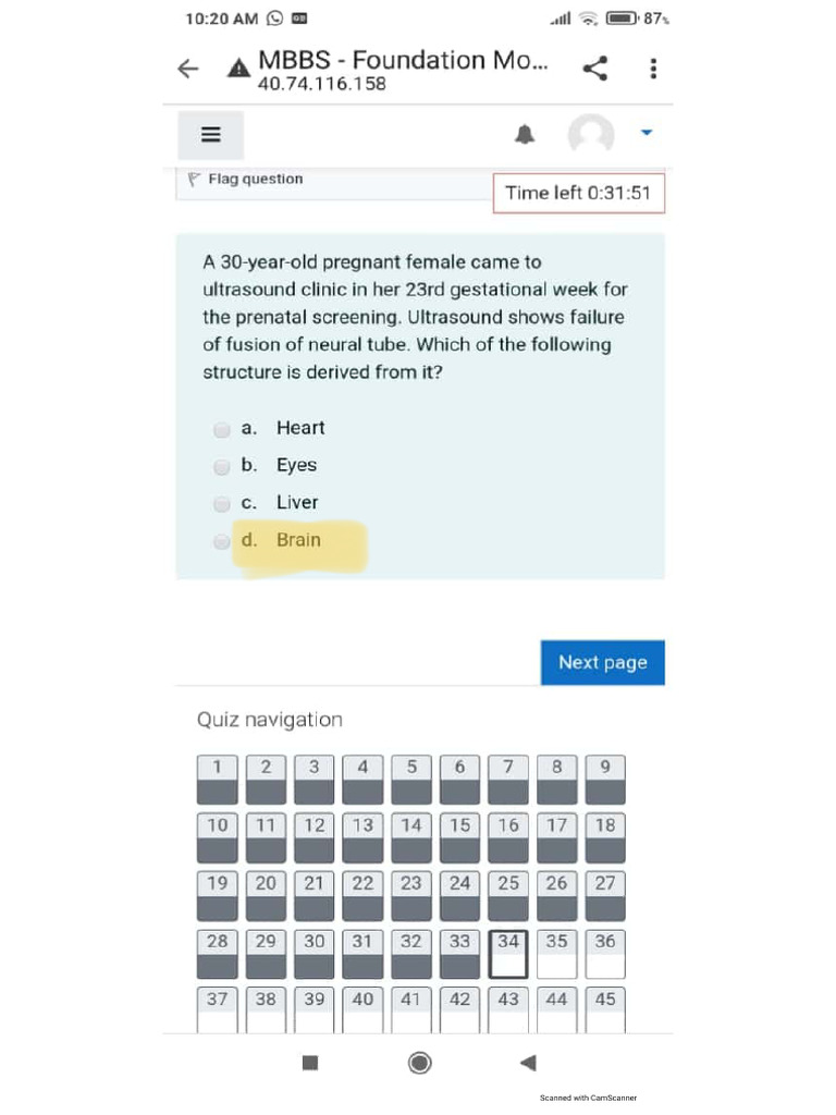 Foundation Module Test B'26-1 | PDF