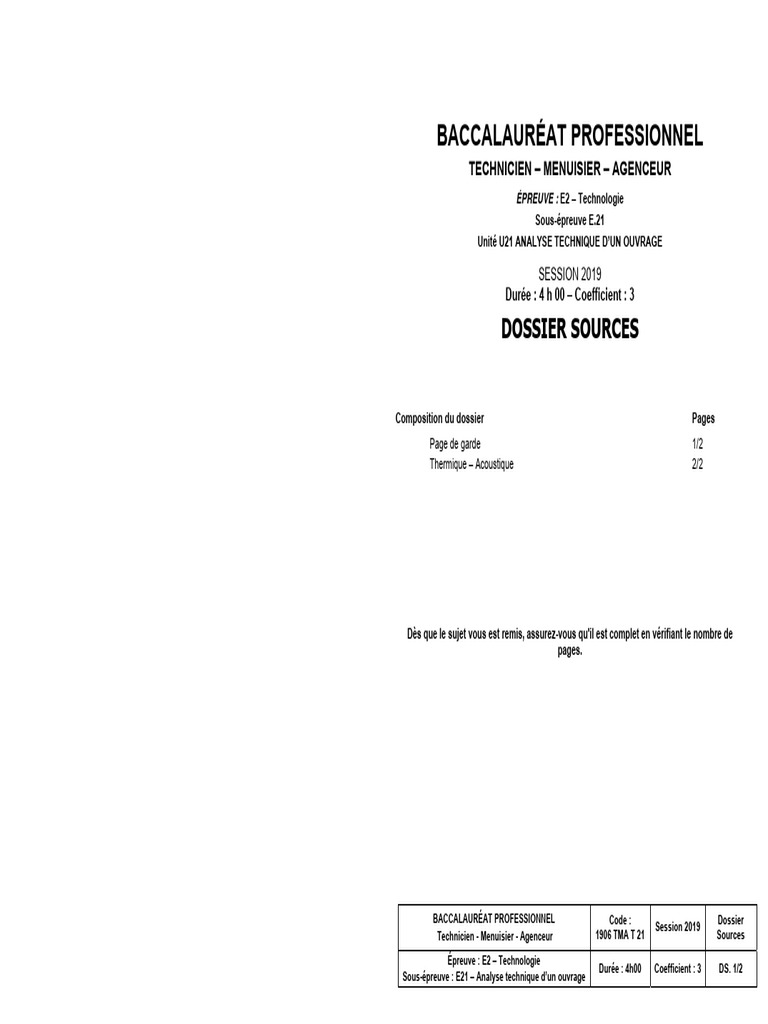 U21 Dossier Sources | PDF