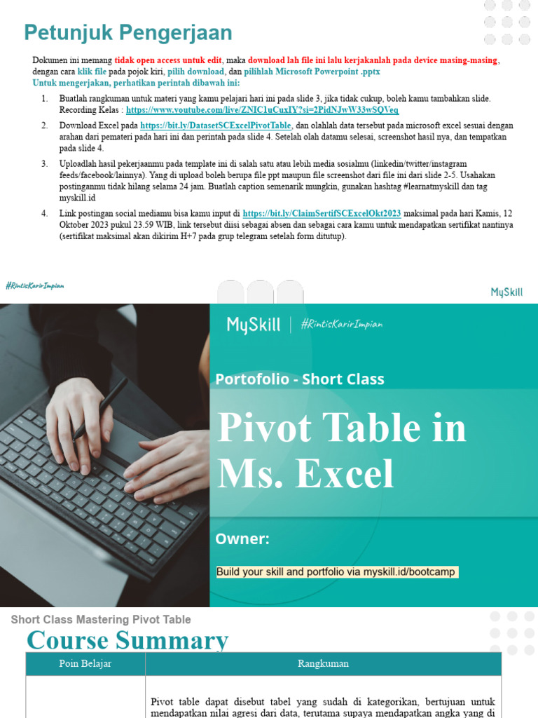 Mini Task SC Excel Oktober 2023 | PDF