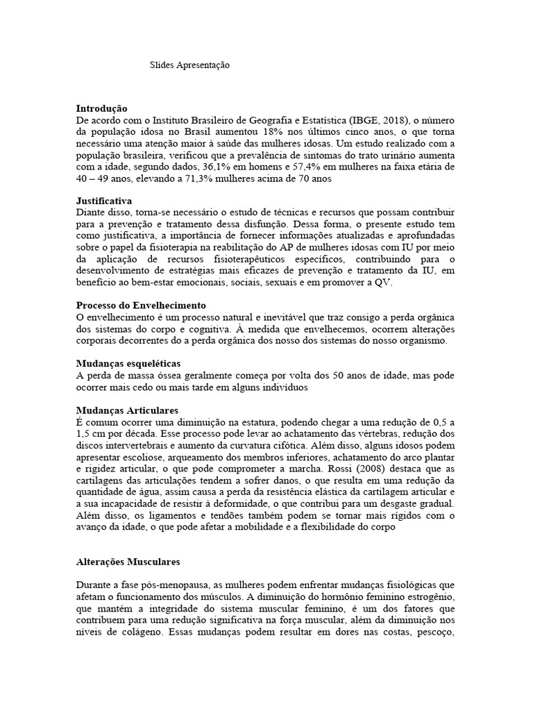 Fisiologia Da Micção | PDF | Micção | Pélvis