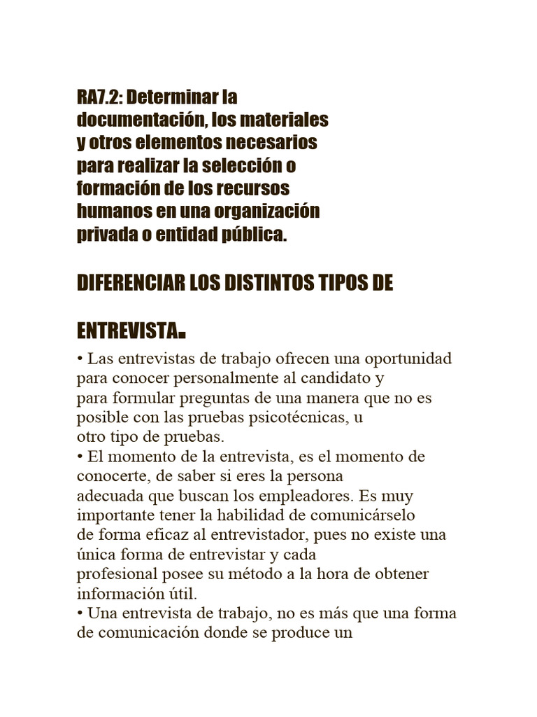 Ra7.2 La Entrevista | PDF | Ciencia cognitiva