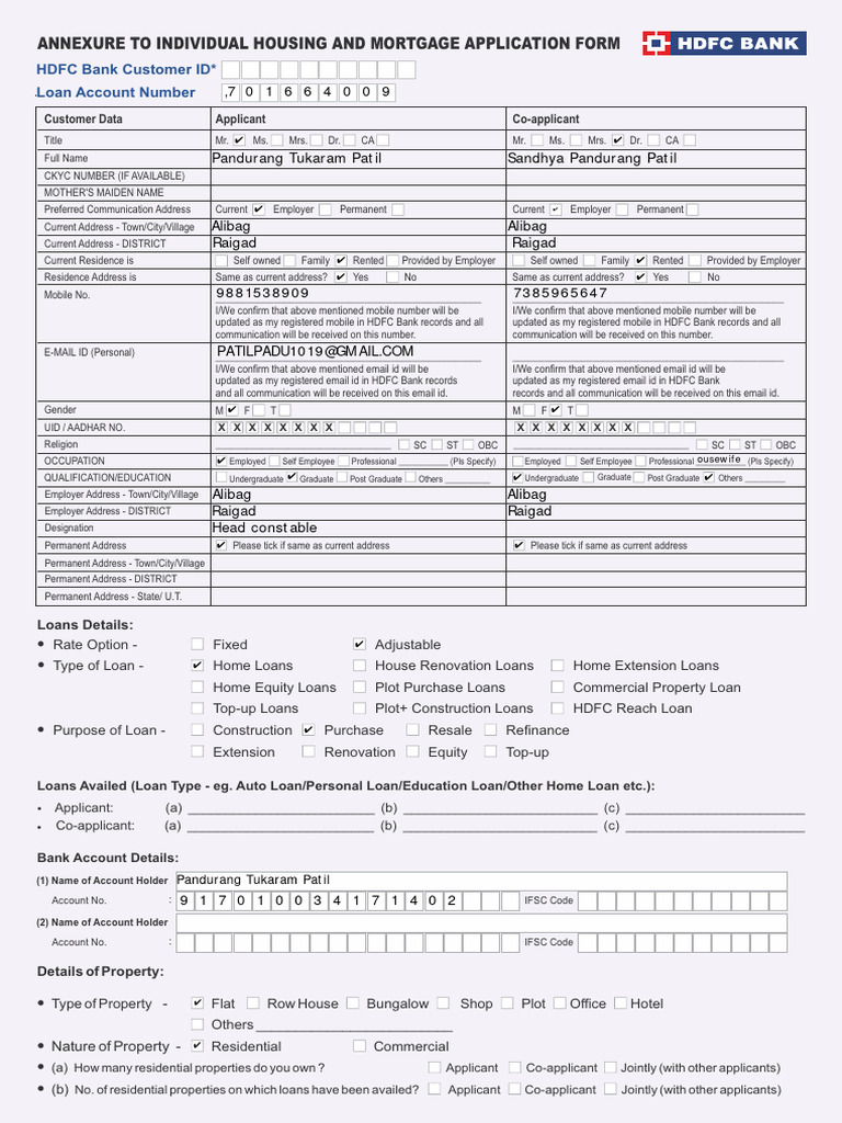 RI Annexure Editable-1 | PDF | Banks | Loans