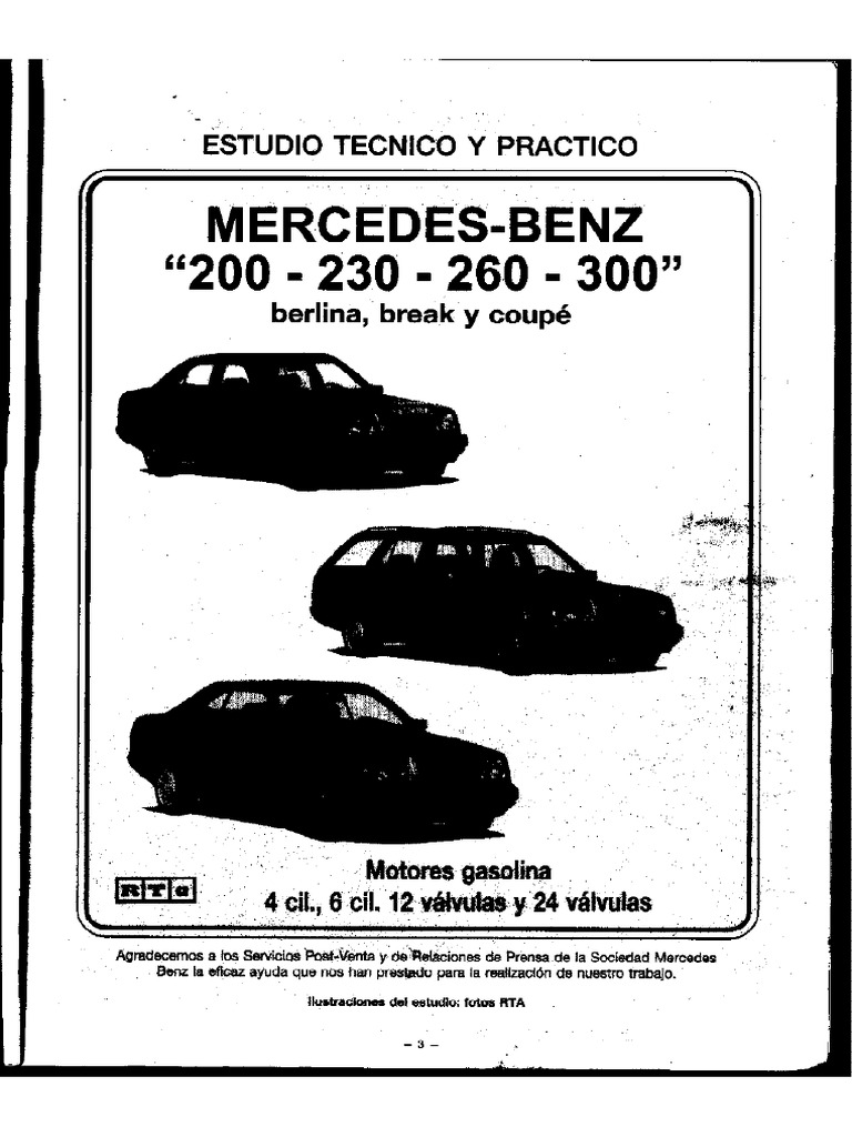 Manual E300 | PDF | Coche | Industria automotriz