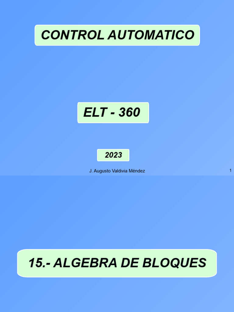 16 Algebra de Bloques | Descargar gratis PDF | Álgebra | Linealidad