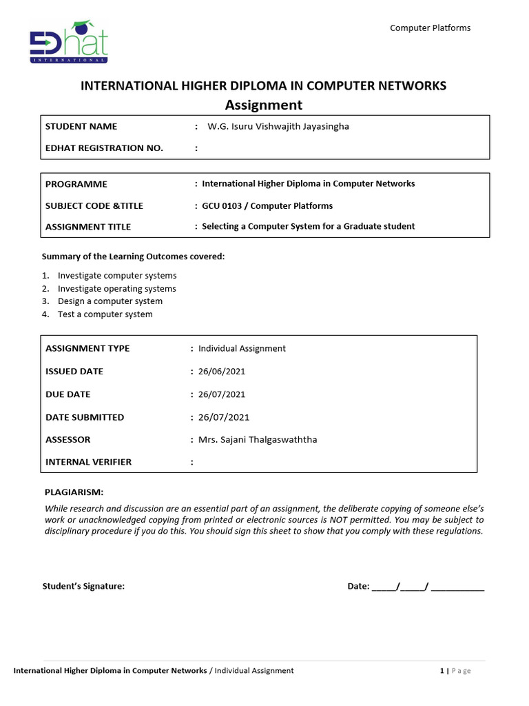 Computer Platform | PDF | Operating System | Microsoft Windows