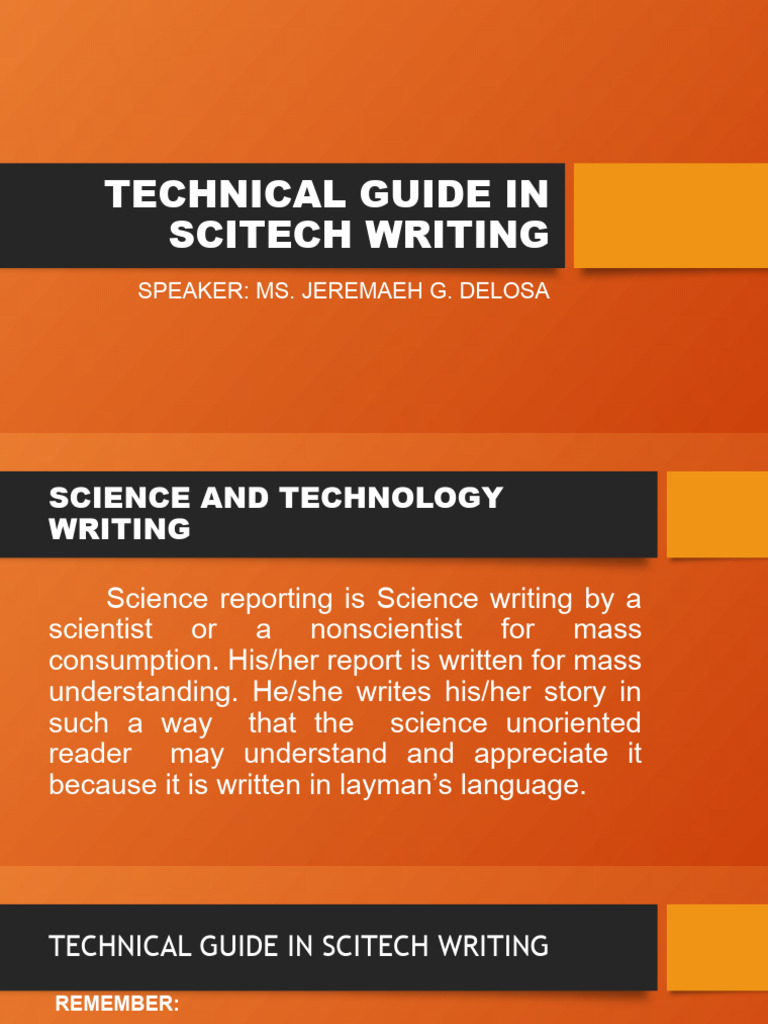 Guide to Effective SciTech Writing | PDF | Pollution | Waste