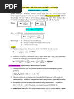 Perhitungan Konsentrasi PPM Dan Pengenceran | PDF