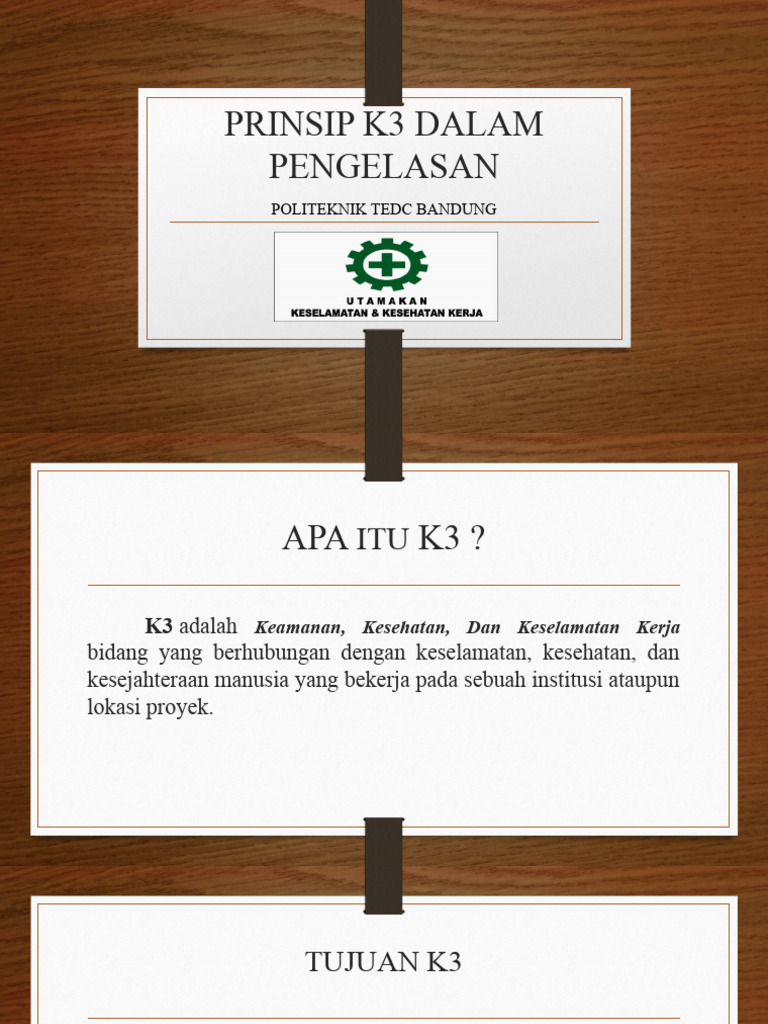 Prinsip k3 Dalam Pengelasan | PDF