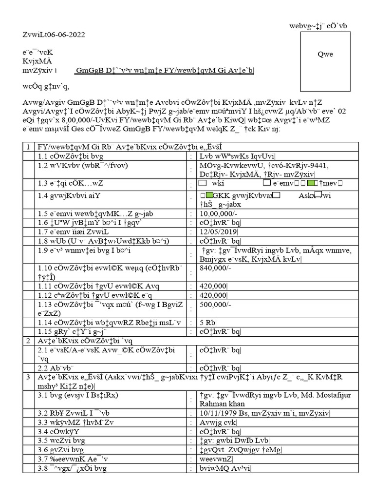 Profile-Kaligong-WTP Entreprenuer - Satkhira | PDF