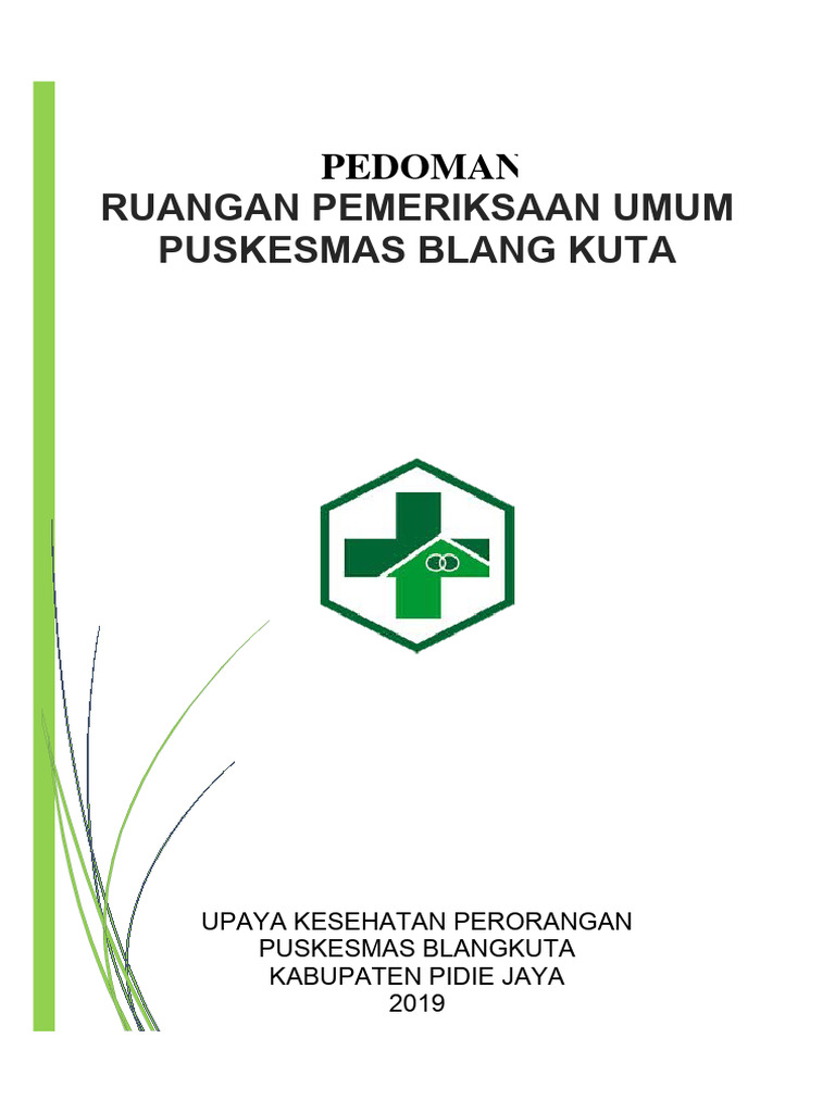 Pedoman Poli Umum Puskesmas Blangkuta | PDF