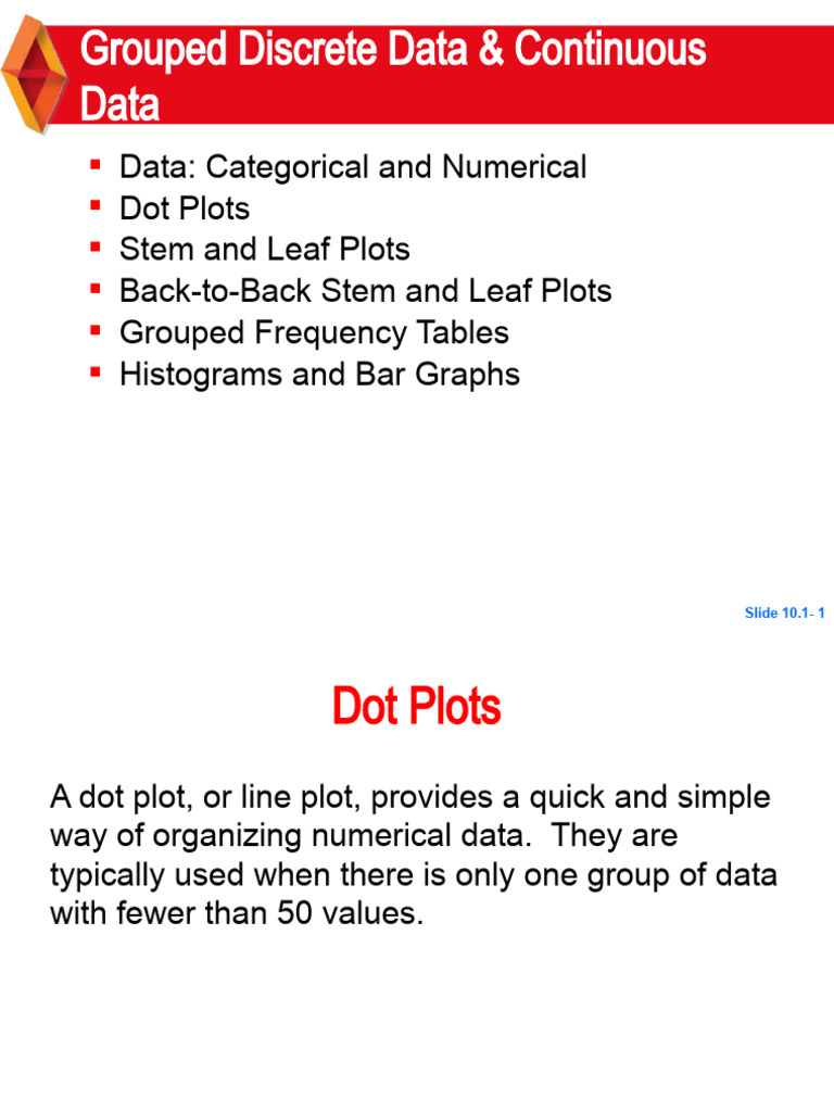 02 Grouped Discrete Data Continuous Data | PDF | Histogram | Statistics