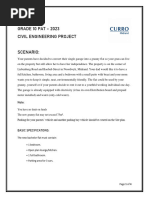 Egd GR 12 Civil Pat | PDF | Technical Drawing | Drawing