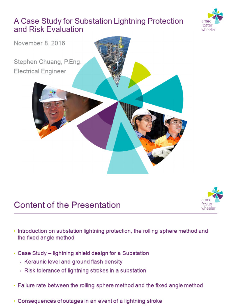 Sub A Case Study For Substation Lightning Risk Evaluation | PDF | Lightning | Electrical Substation