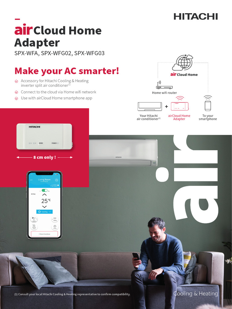AirCloud Home Adapter SPX-WFG03 Guide | PDF | Wi Fi | Qr Code