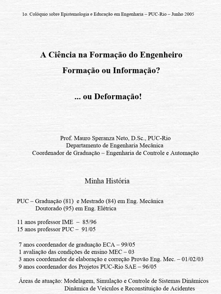 Ciência Na Engenharia Pdf Engenharia Science