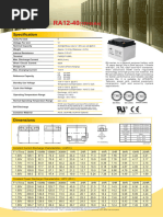 Battery Sizing Calculation | PDF | Electric Power | Watt
