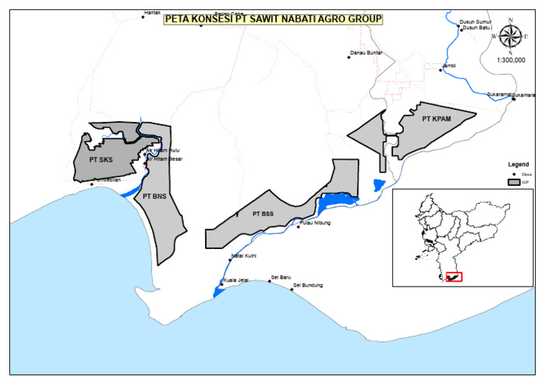 South Ketapang Landscape Initiative Map 2020 | PDF