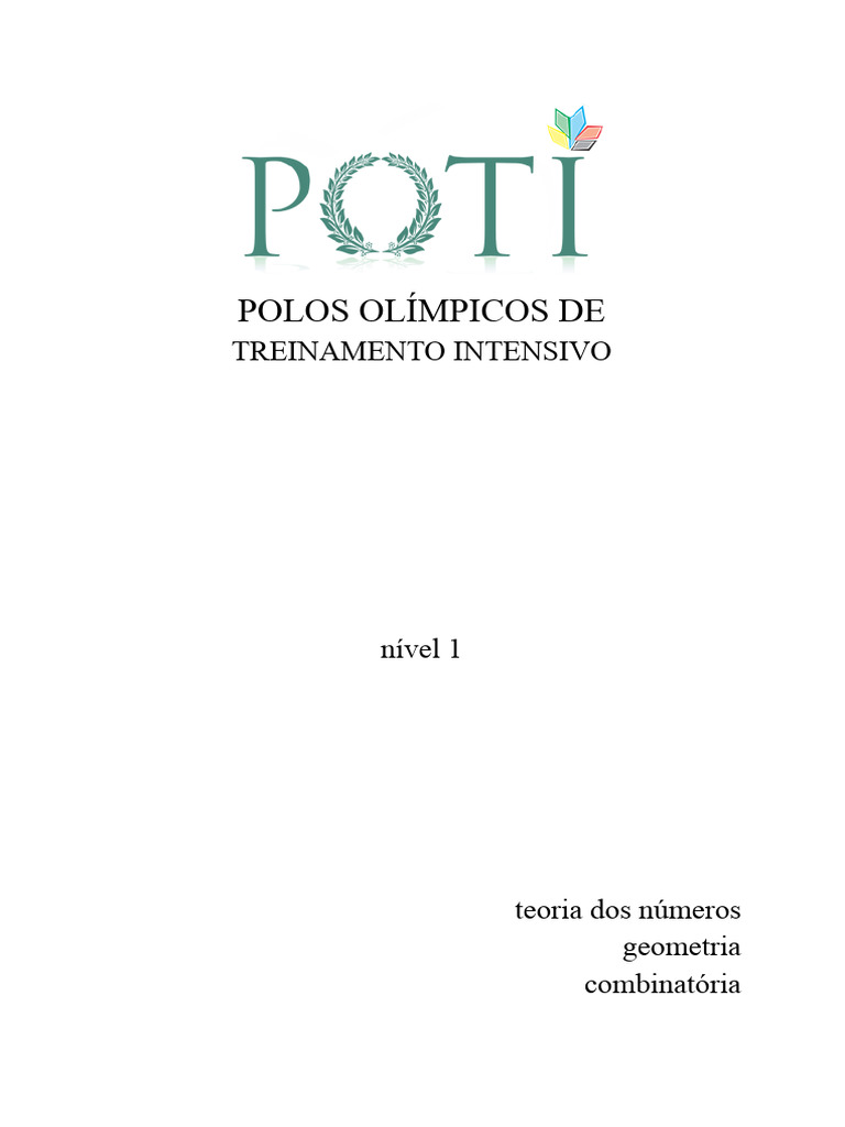 Poti Nível 1 | PDF | Número primo | Números