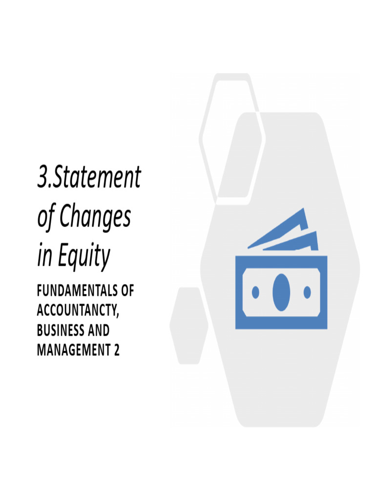 Statement of Changes in Equity Overview | PDF | Equity (Finance ...